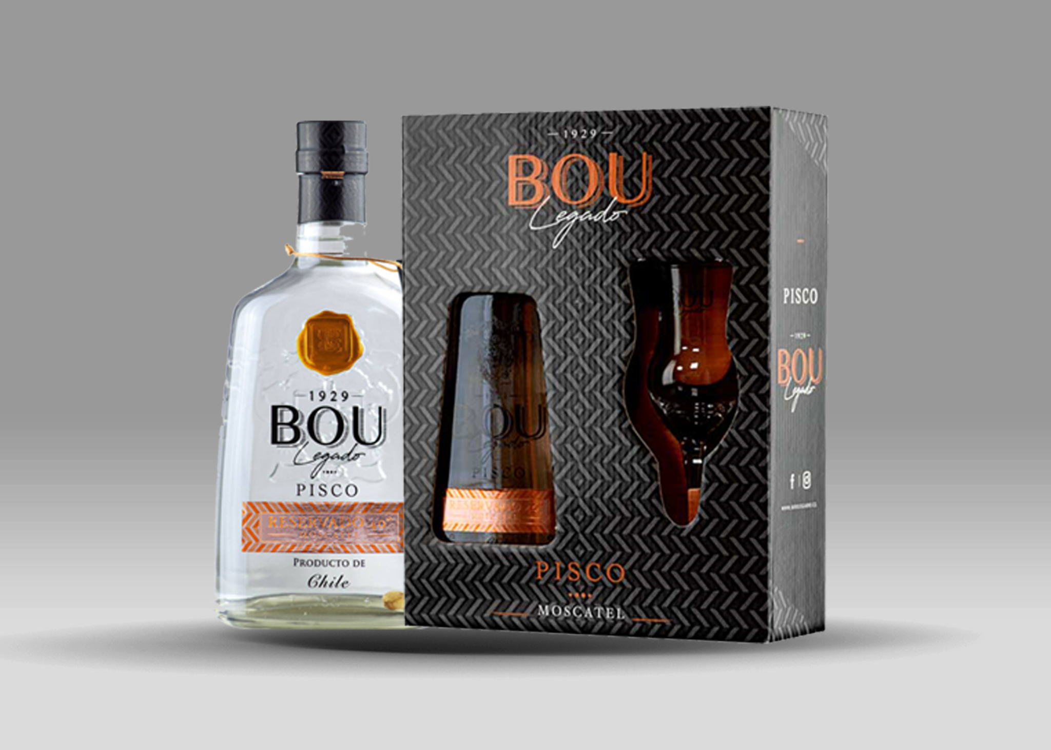 Pisco Bou Blanco 40° – NEXOBEER